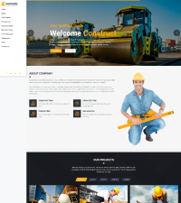 ConstructZilla : Construction, Renovation & Building HTML Template With RTL